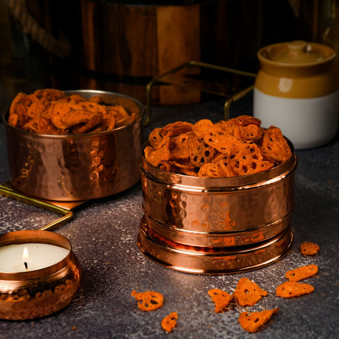 Order Lotus Stem Chips - Crispy Snack Delight by Shakkr