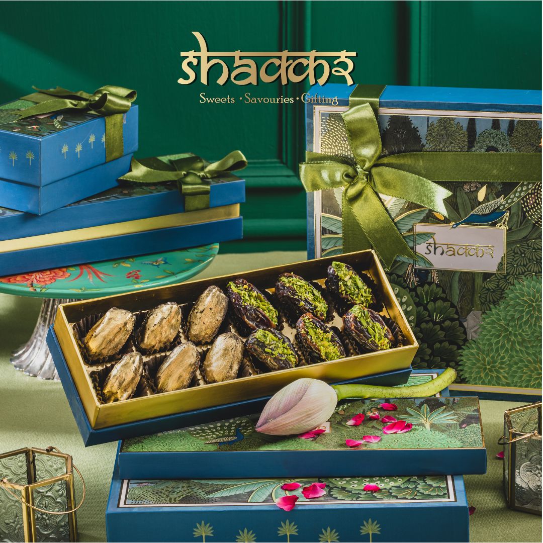 Premium Date Box: Exquisite Stuffed Dates