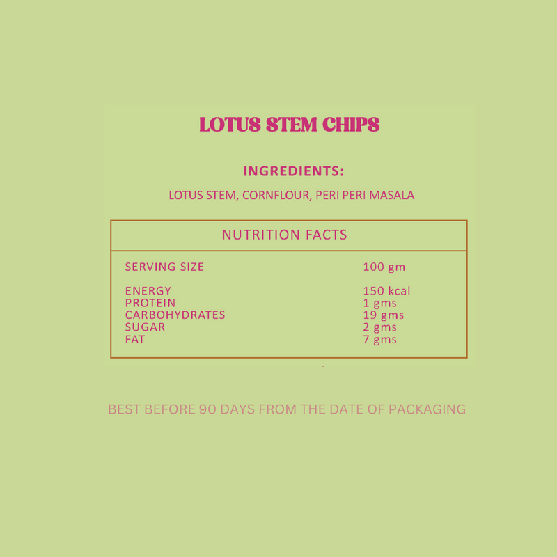 Order Lotus Stem Chips - Crispy Snack Delight by Shakkr