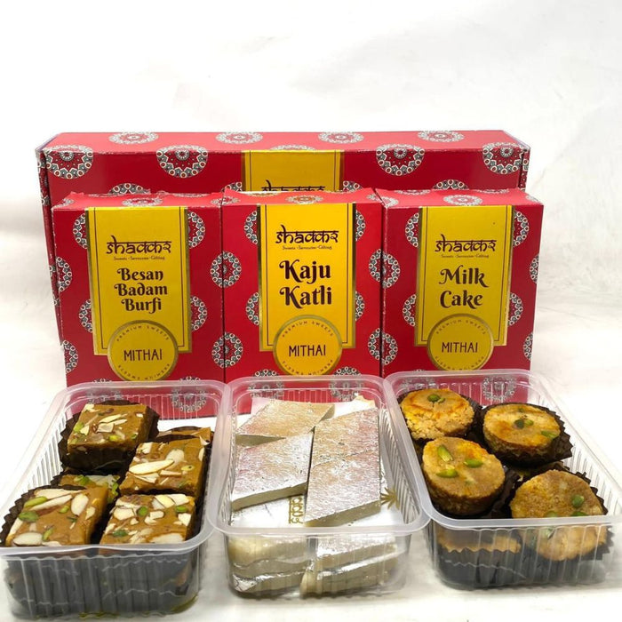 Celebration Mithai Box | Premium Indian Sweets Gift Box by SHAKKR