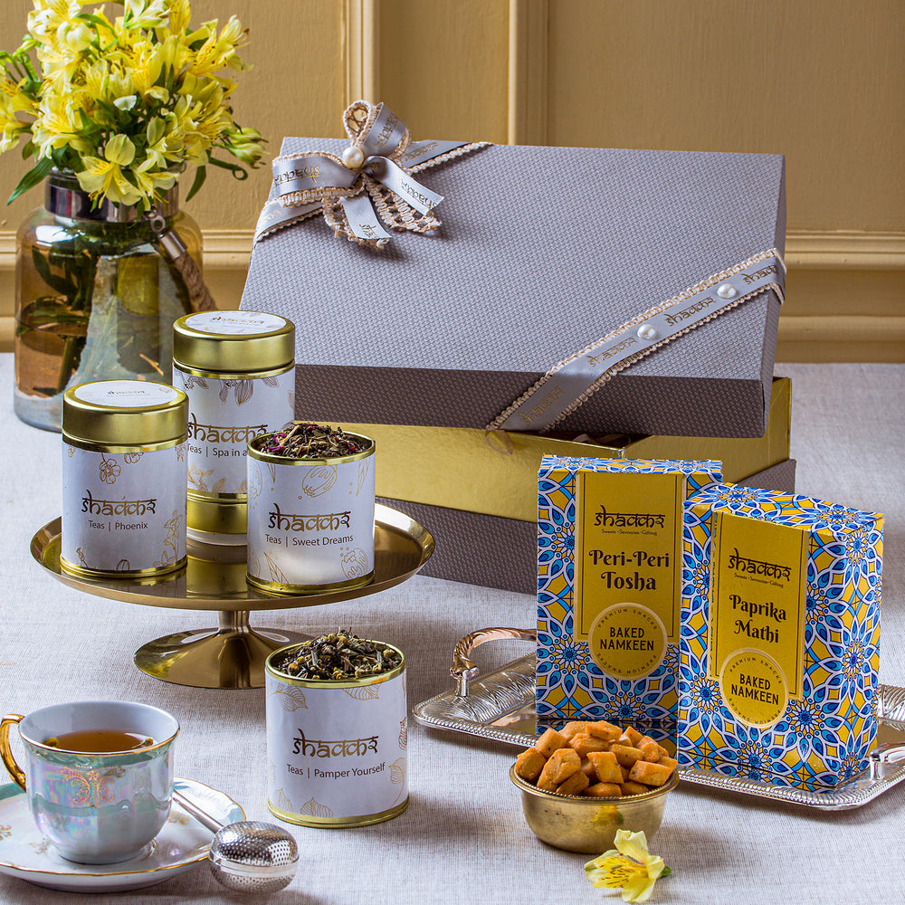 Premium Artisanal Tea & Savoury Hamper