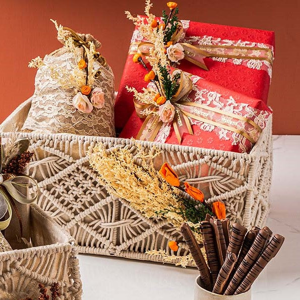 Macrame Gourmet Hamper - Medium